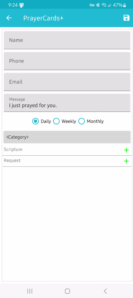 A Praying Life Prayer Cards for Android | seeJesus Ministry