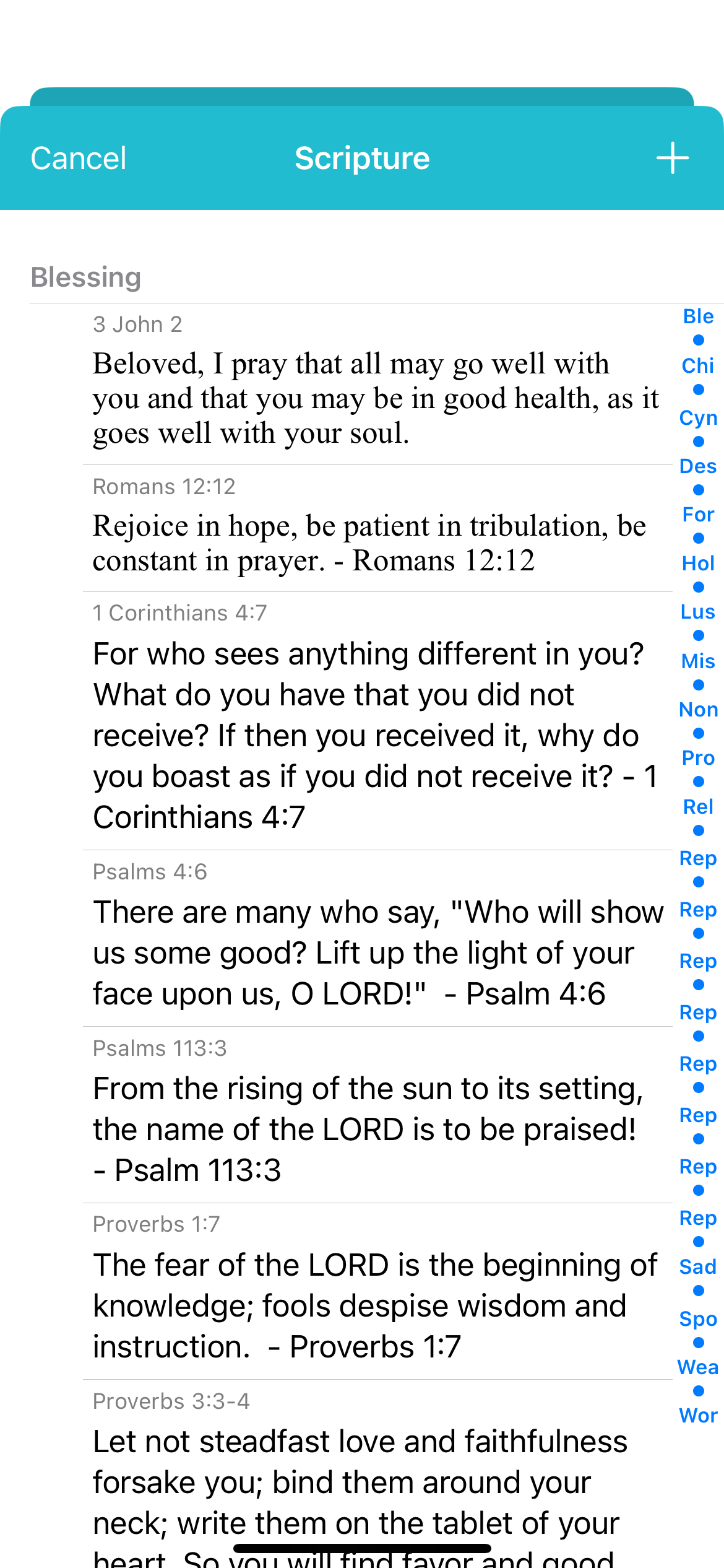 A Praying Life - Prayer Cards for Android – seeJesus