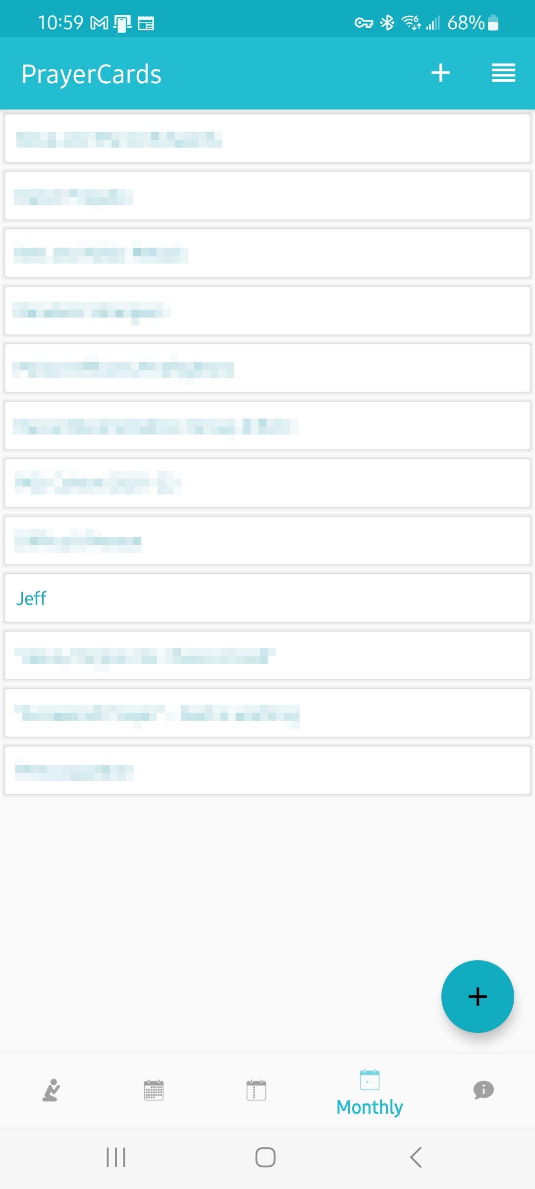 A Praying Life Prayer Cards for Android | seeJesus Ministry